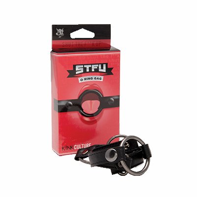 Ignite Stfu O Ring Gag Black – iVenuss